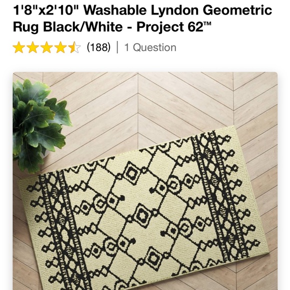 Project 62 | Accents | New Project 62 Accent Geometric Rug | Poshmark